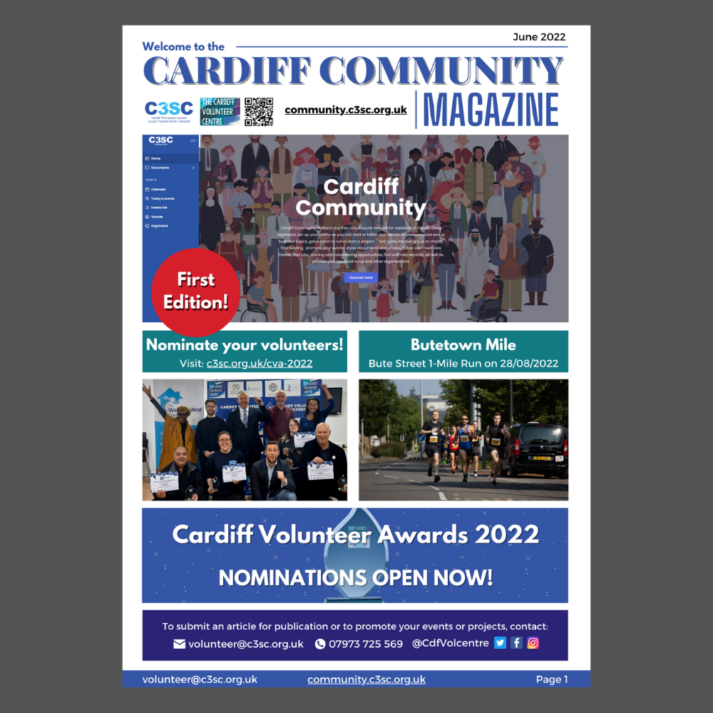 Cardiff Community Magazine - June 2022 Edition - C3SC community